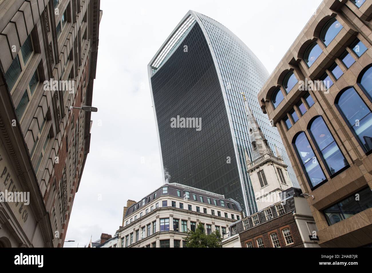 London, UK. 2nd September, 2021. 20 Fenchurch Street, familiarly known ...