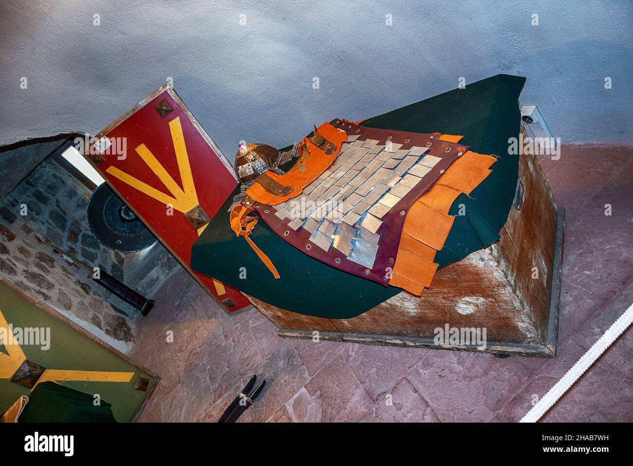 Ruins of Ancient Byzantine fortress Peristera Stock Photo - Alamy