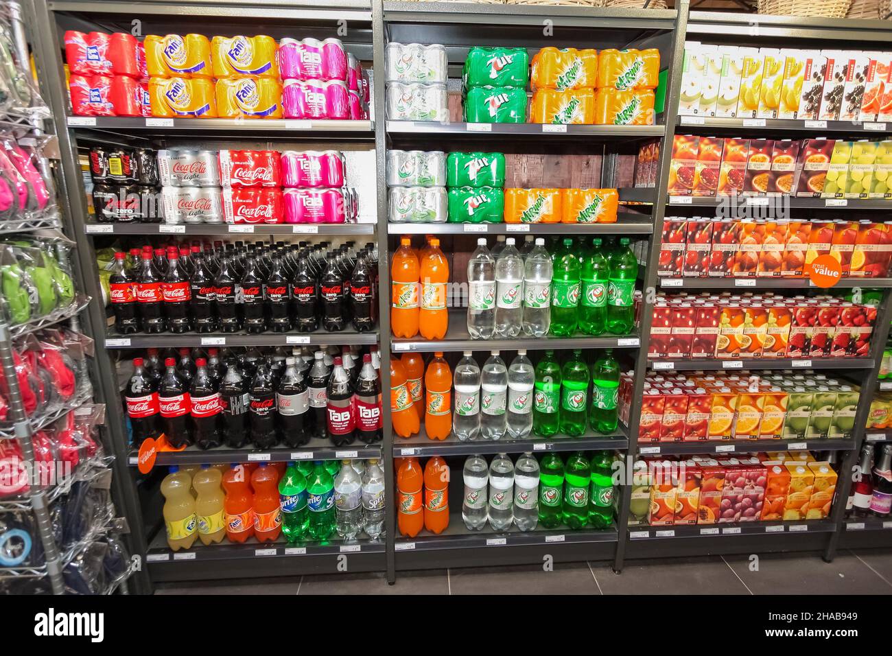 JOHANNESBURG, SOUTH AFRICA - Aug 16, 2021: Perspective shot of an ...