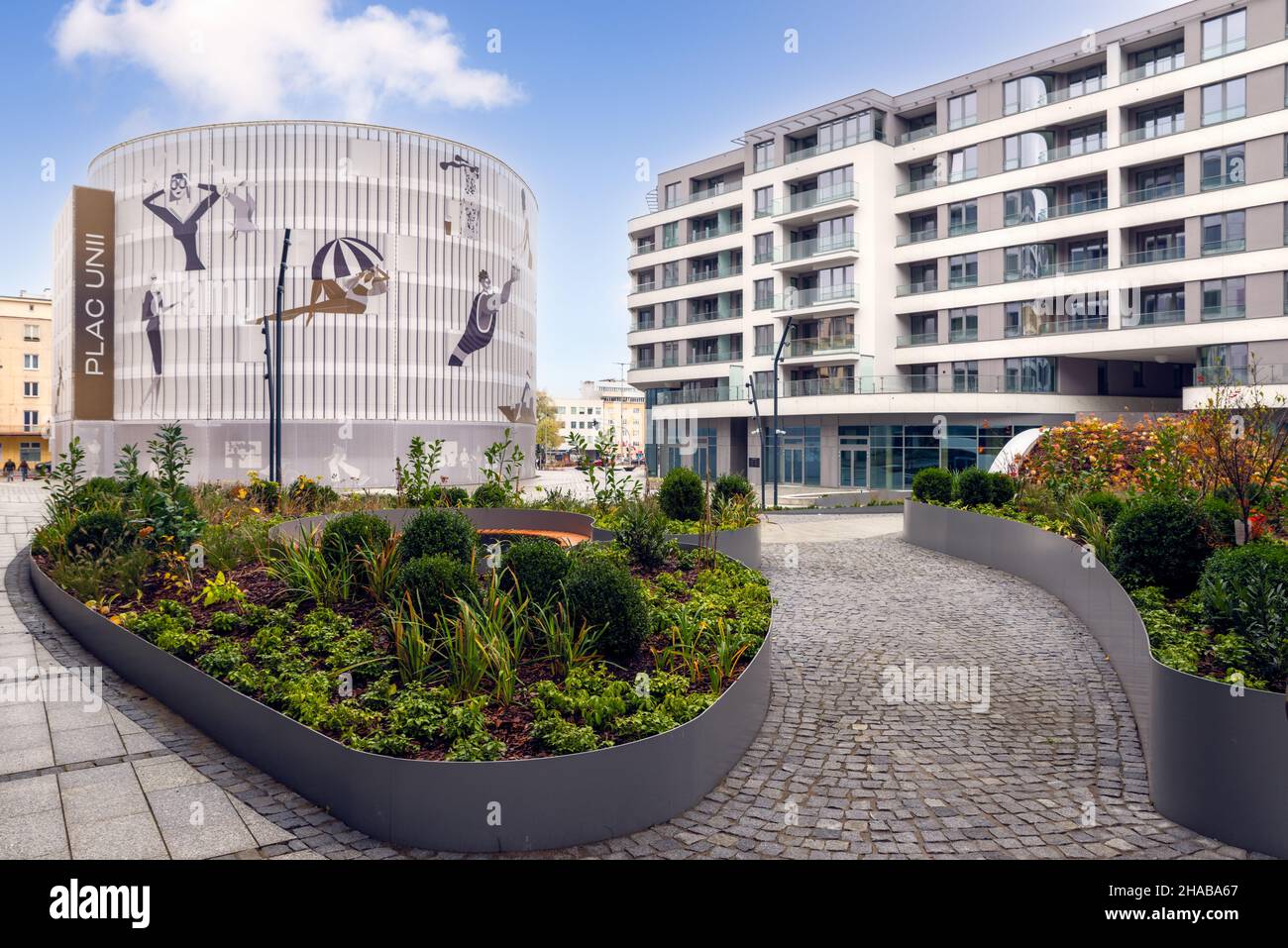 Modernist buildings of the city of Gdynia Stock Photo - Alamy