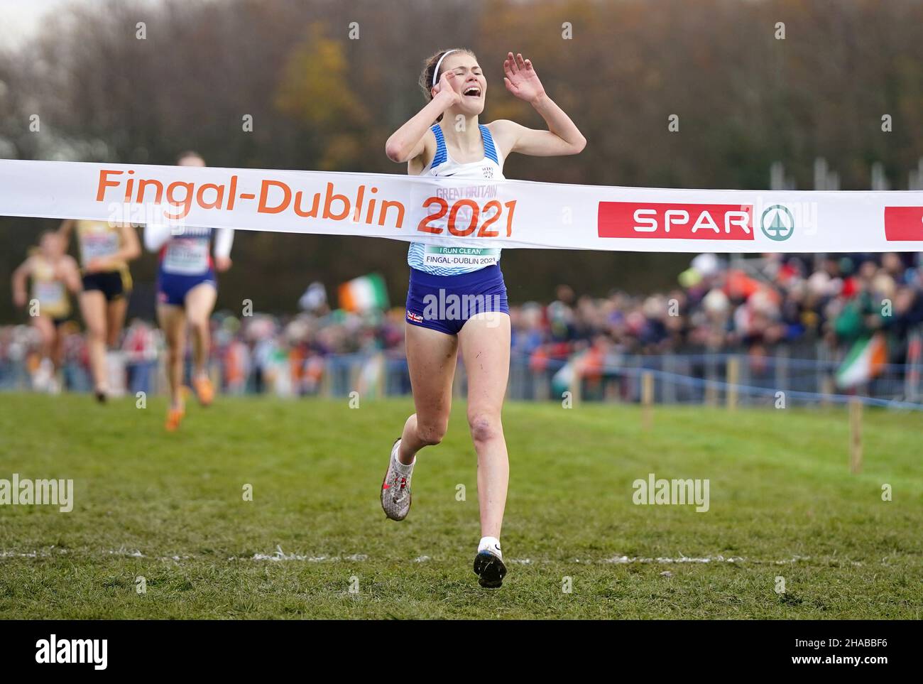 Great Britain's Megan Keith celebrates winning the Ladies Under 20 ...