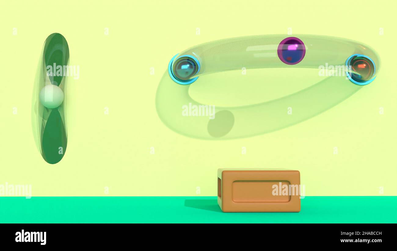 3d simple motion graphic Modern interior intro 3d render Stock Photo ...