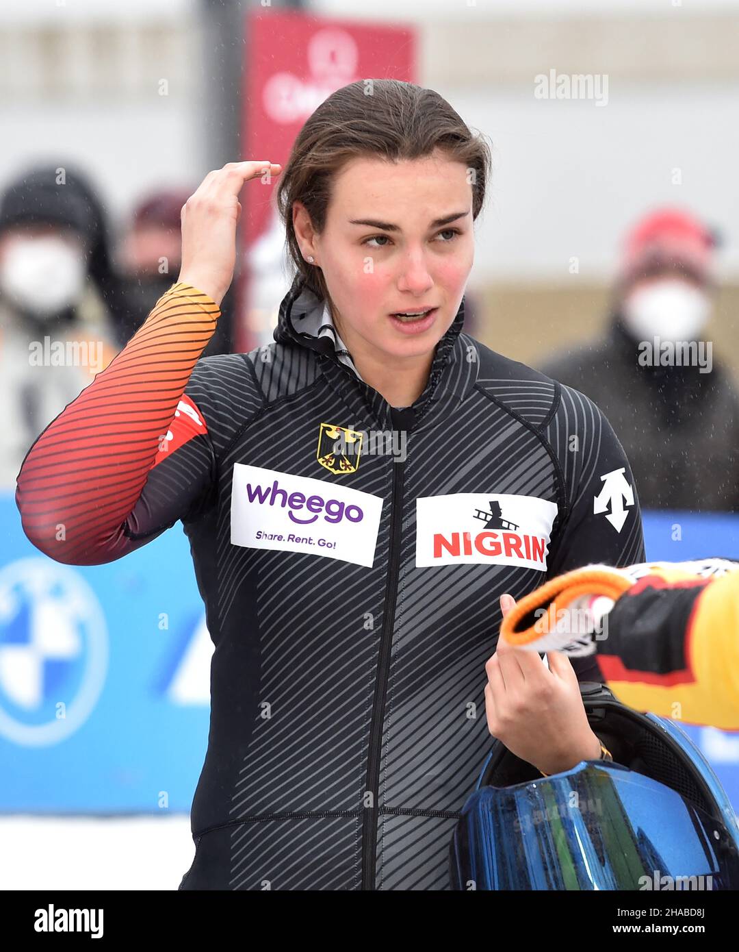 Winterberg, Germany. 12th Dec, 2021. Bobsleigh: World Cup, two-man ...