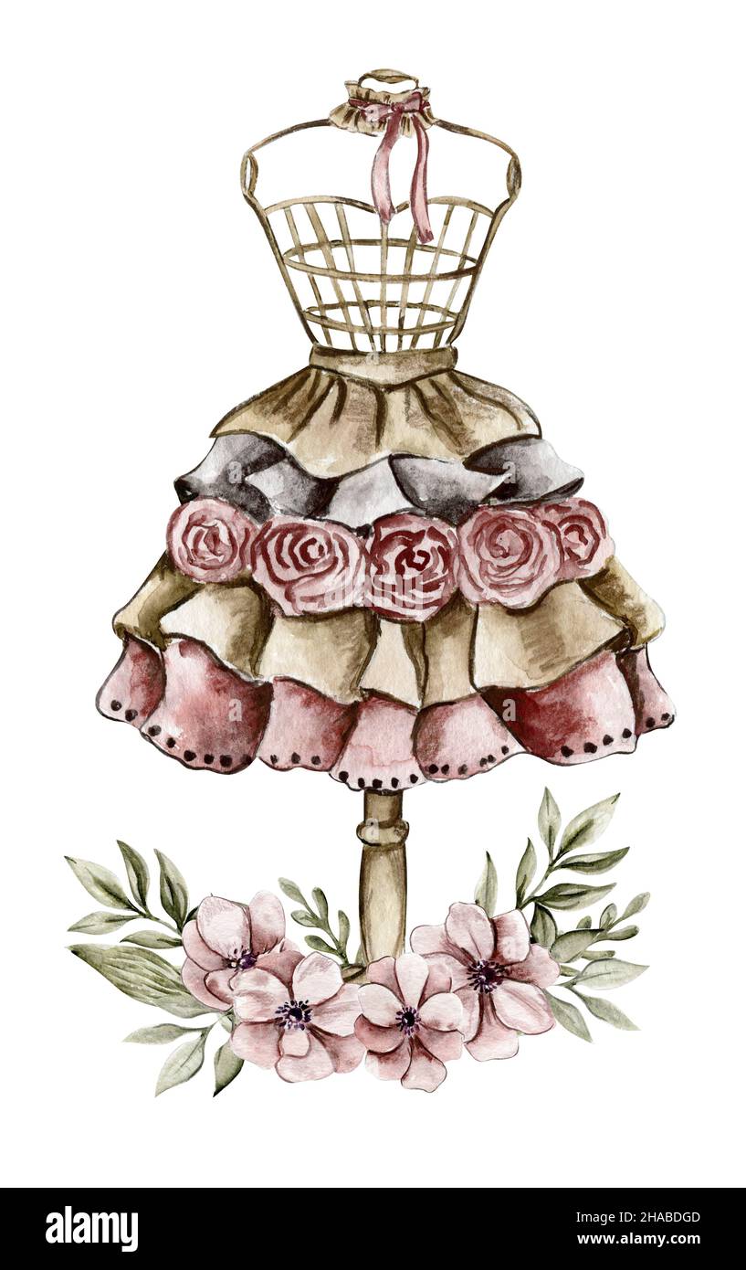 Vector composition flower leaves hi-res stock photography and images ...