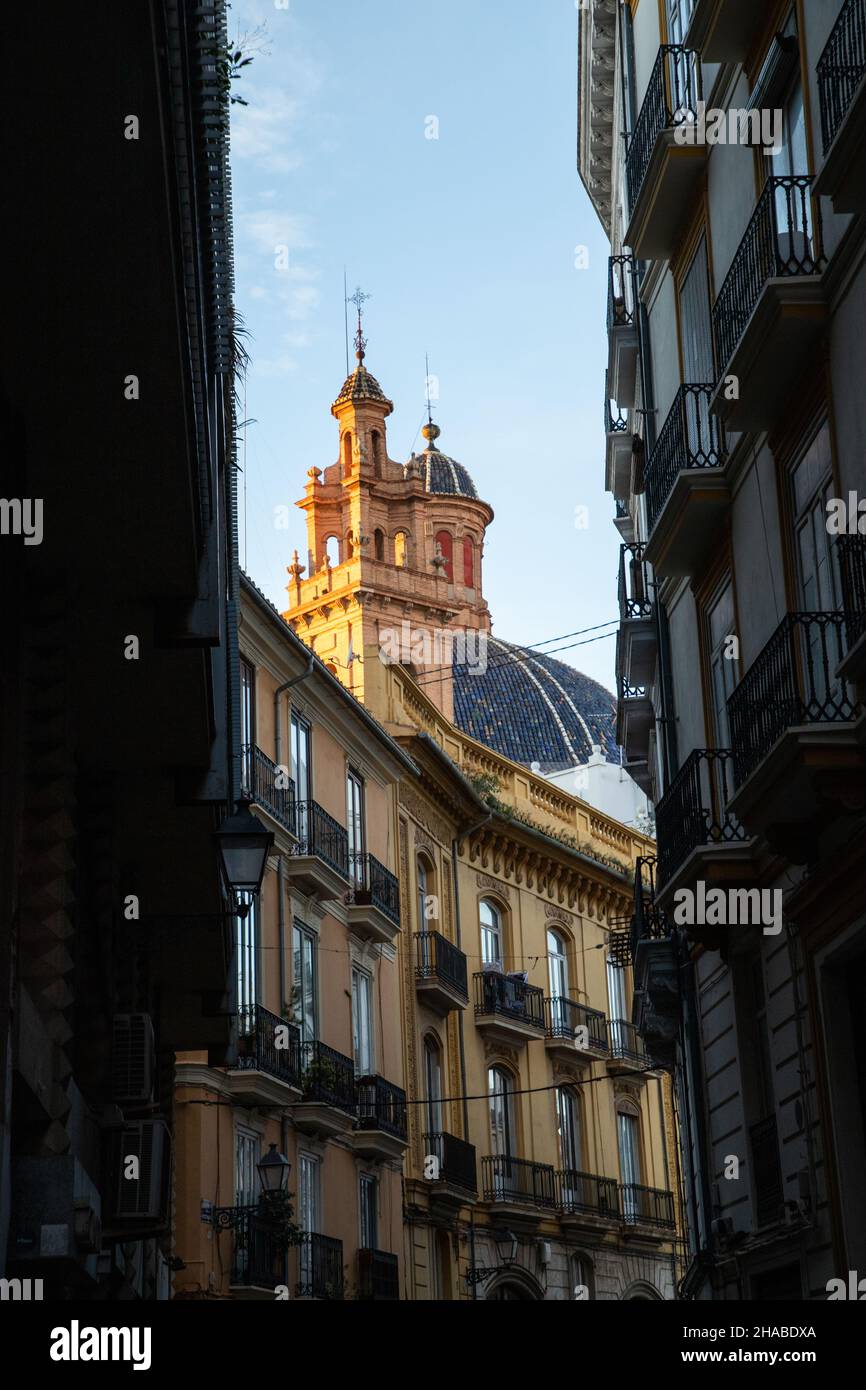 Valencia street view hi-res stock photography and images - Alamy
