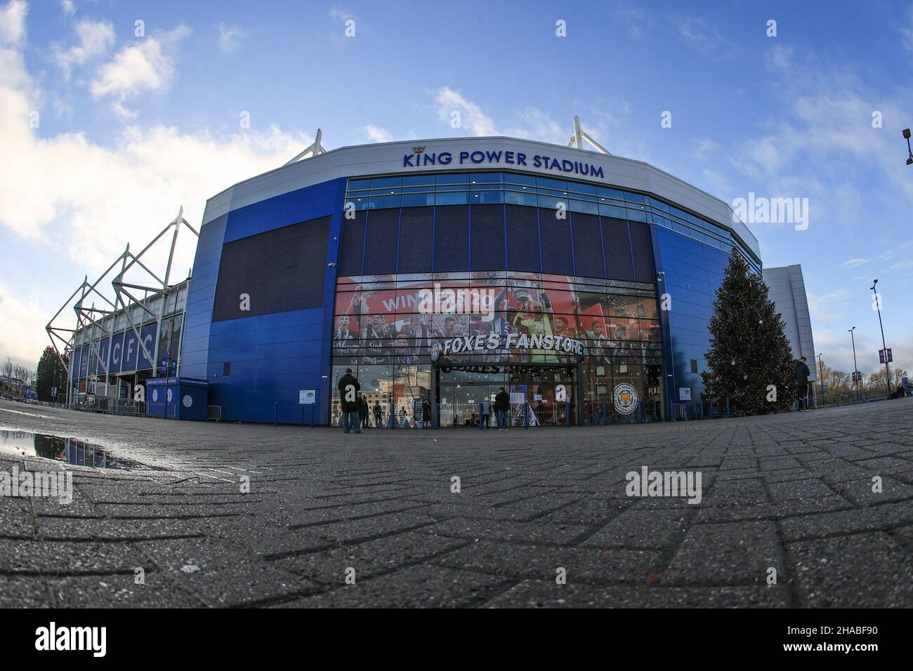 A general view of the King Power Stadium ahead of this afternoons ...