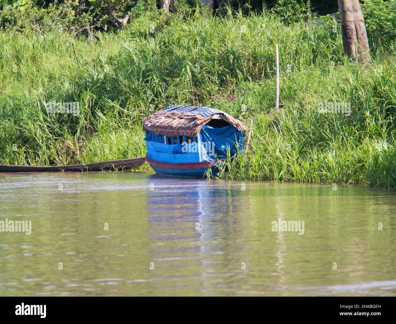 Amazonia, Peru, December - 2017: Water transport in the Amazon ...