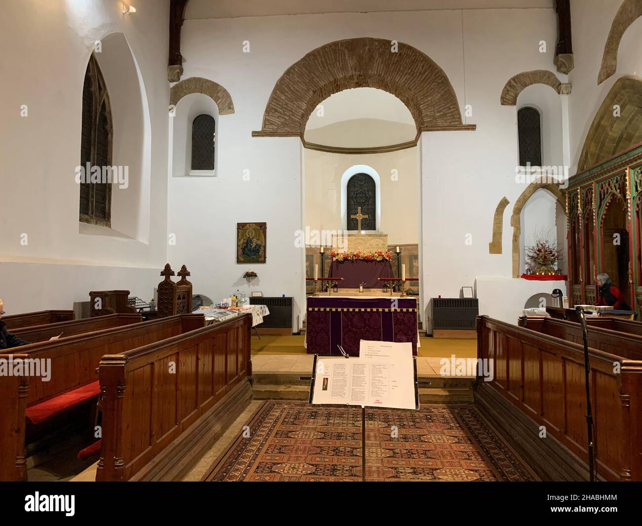 All Saints Brixworth Church Northamptonshire UK arch arches stone Saxon ...