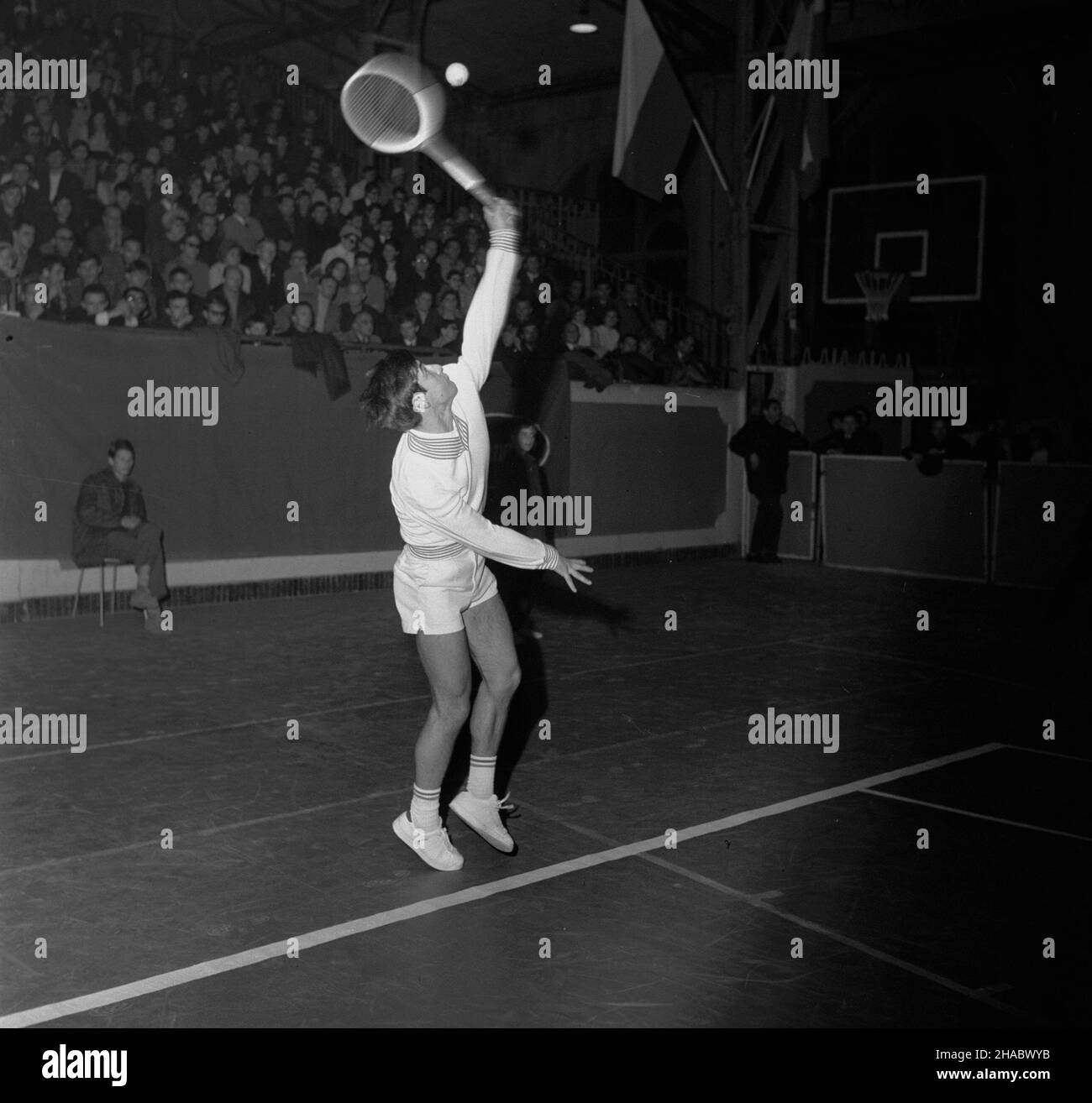 Warszawa, 1969-11-08. Mecz o Puchar Króla Gustawa V. Zwyciêstwo (5:0 ...