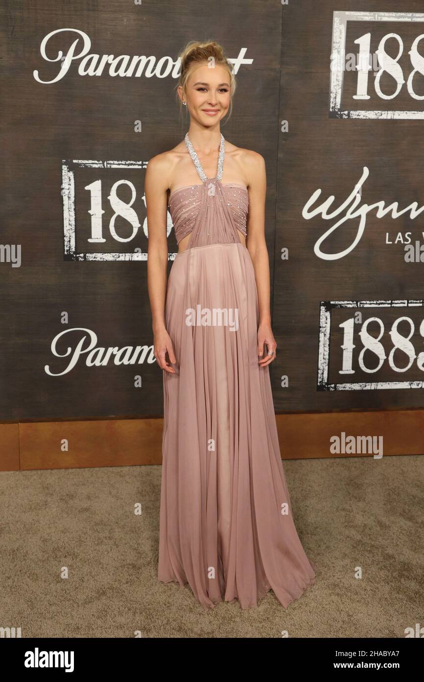 Las Vegas, United States. 12th Dec, 2021. Actress Isabel May attends ...