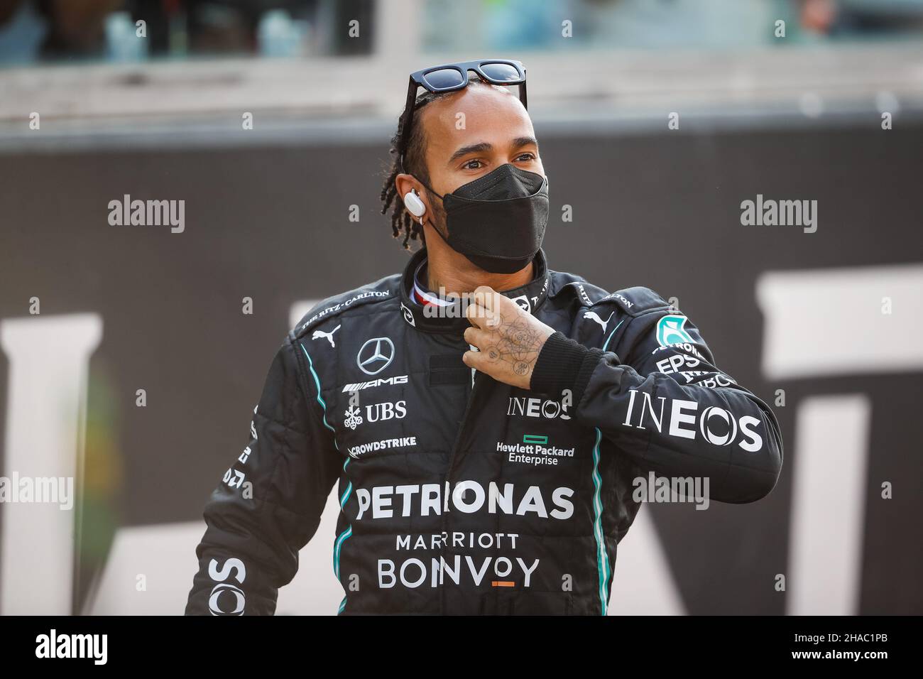 Lewis hamilton abu dhabi 2021 hi-res stock photography and images - Alamy