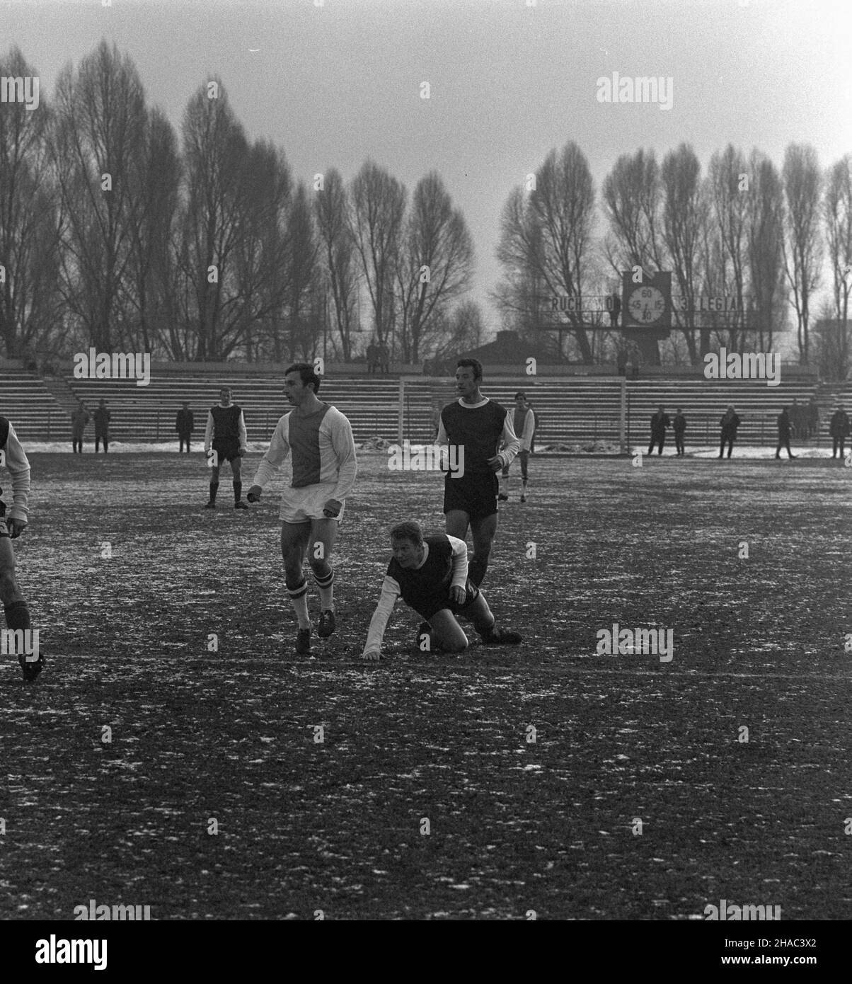 Centralny wojskowy klub sportowy legia warszawa Black and White Stock ...