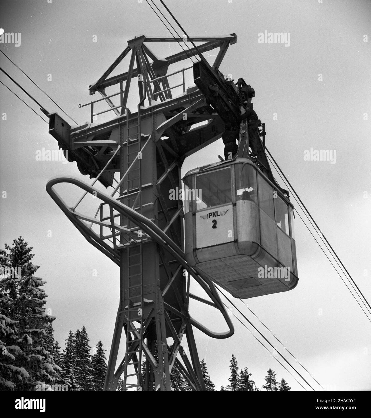 Zakopane, 1969-12-03. Przed zimowym sezonem narciarskim 1969/1970 ...