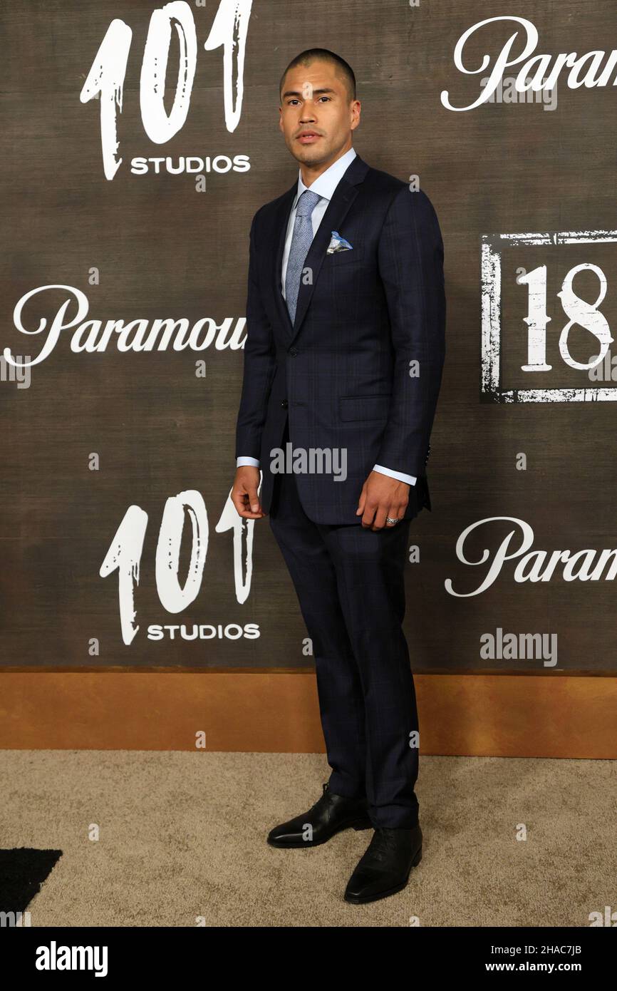 Las Vegas, United States. 12th Dec, 2021. Martin Sensmeier attends the ...