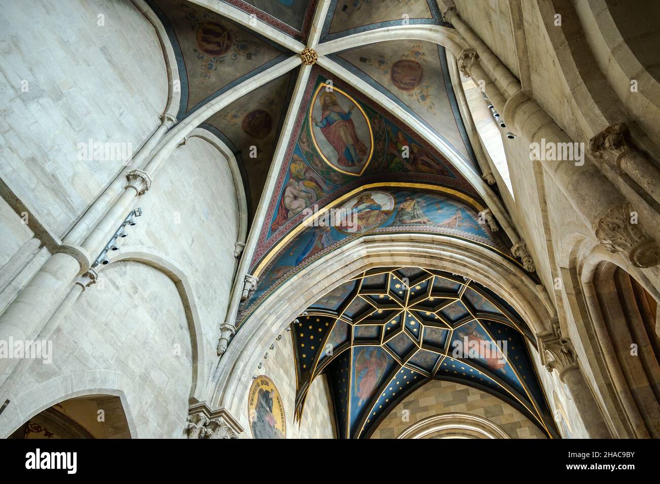 PANNONHALMA, HUNGARY - AUGUST 13, 2021: Interior of Pannonhalma ...