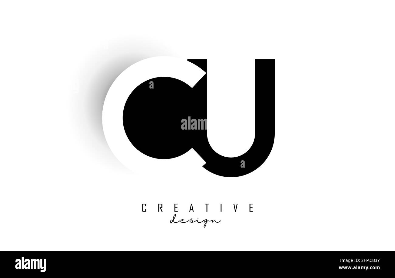 U c logo design hi-res stock photography and images - Alamy