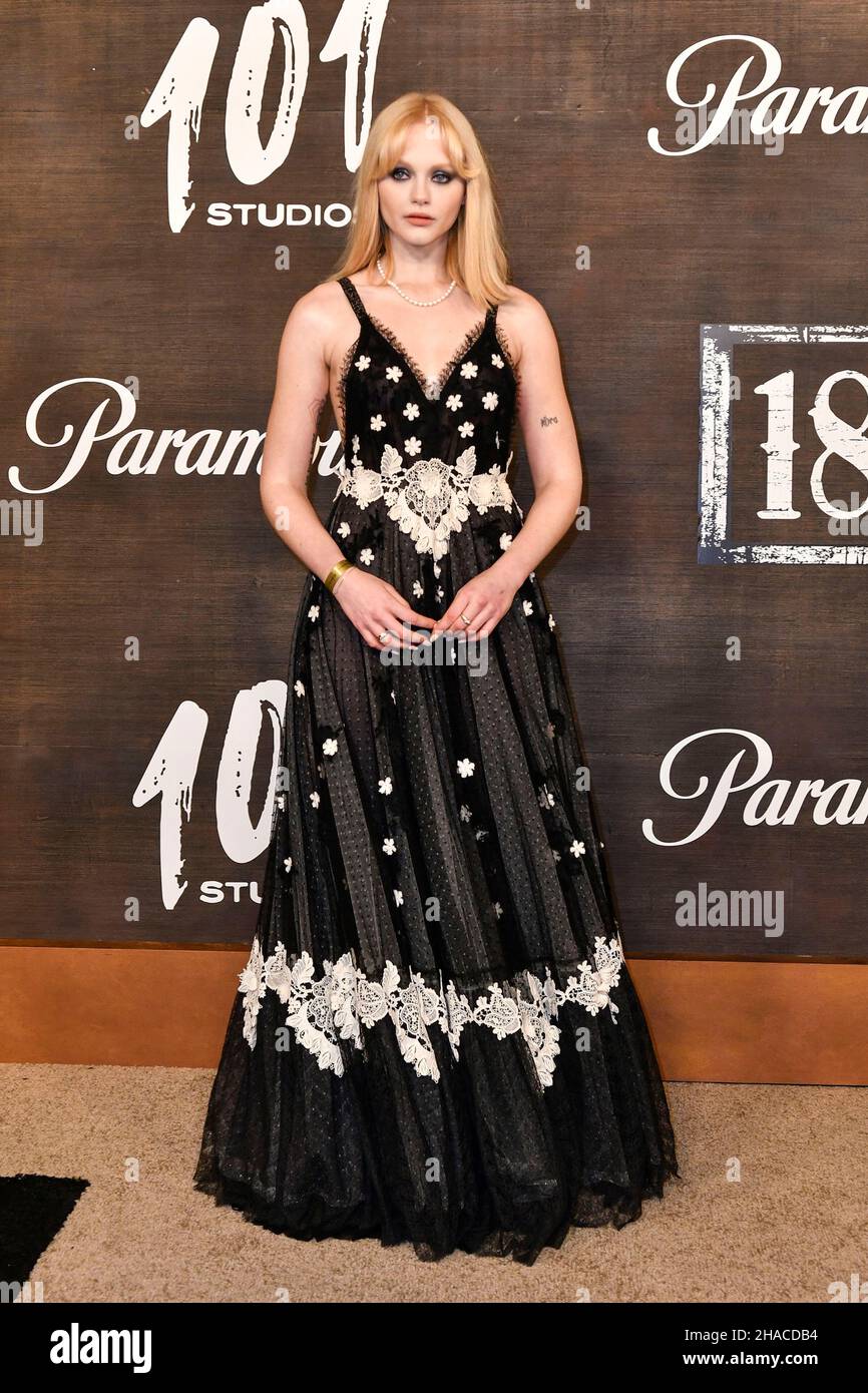 LAS VEGAS, NV - DECEMBER 11: Emma Laird at the world premiere of 1883 ...