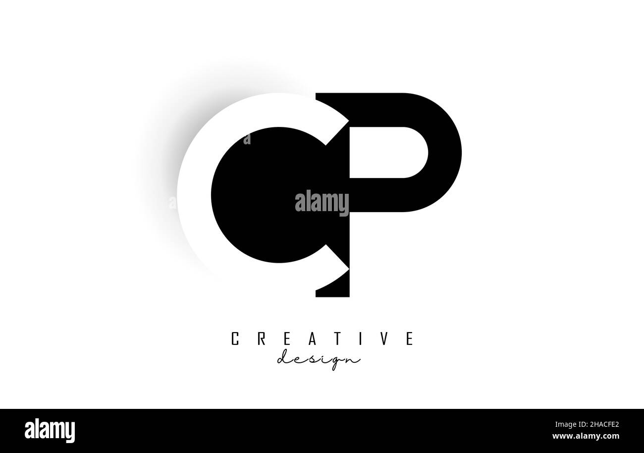 Cp logo vector Black and White Stock Photos & Images - Alamy