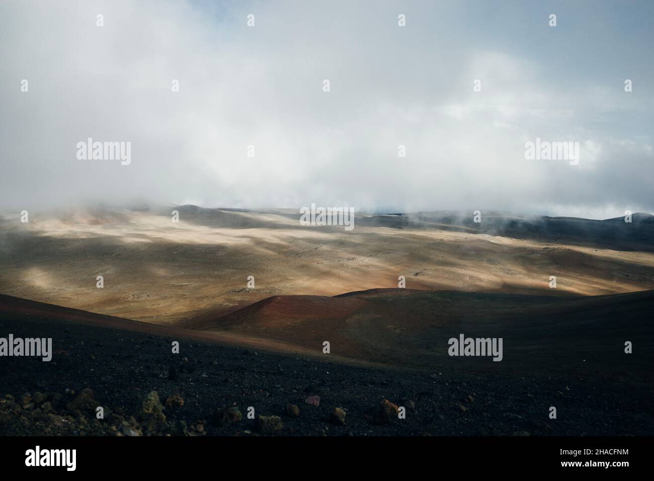 Mauna loa volcano top view hi-res stock photography and images - Alamy