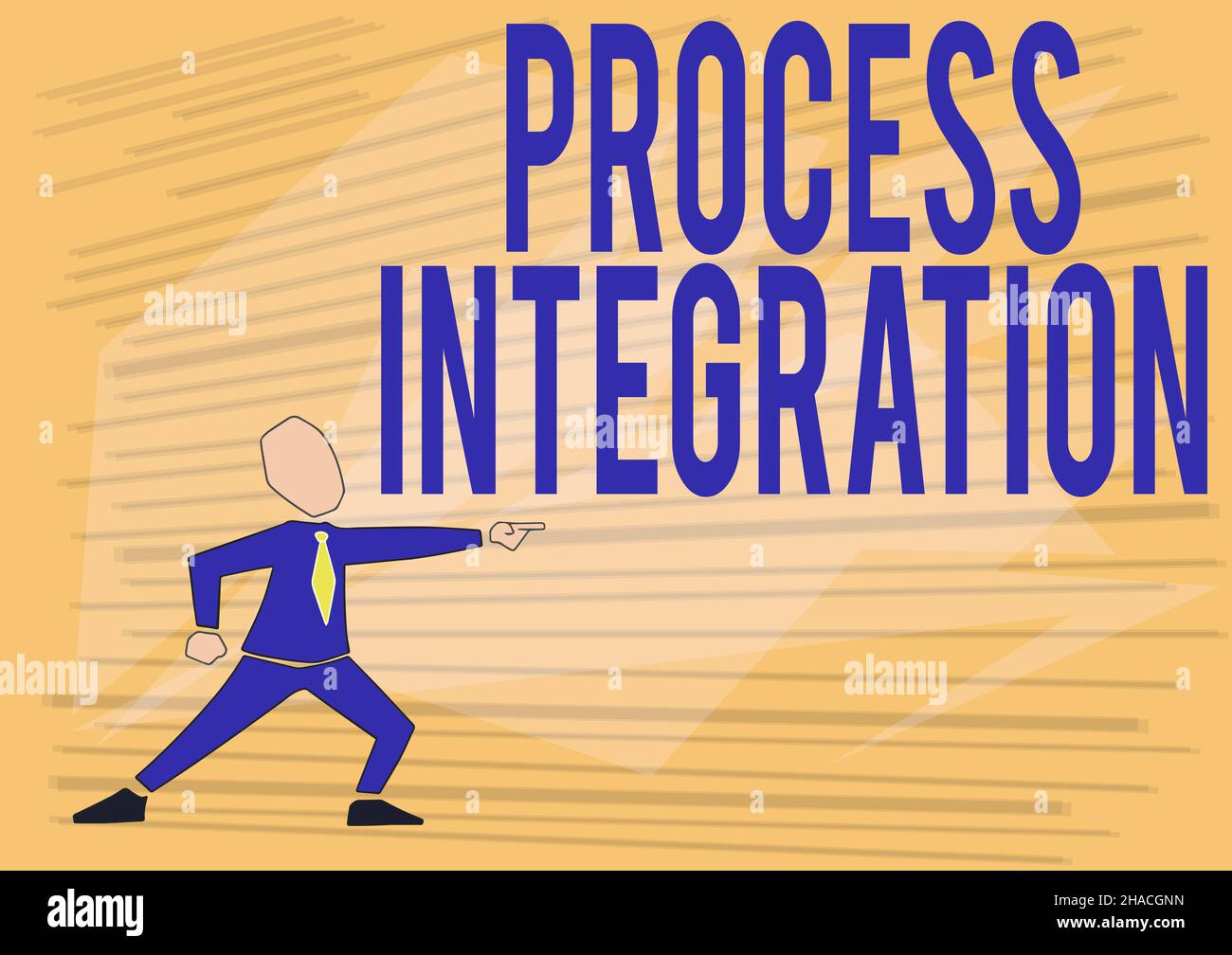 Text showing inspiration Process Integration. Word for Connectivity of ...