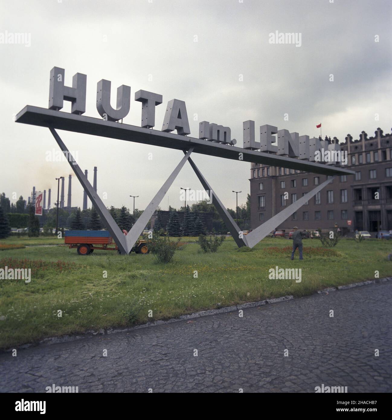 Kombinat metalurgiczny im lenina hi-res stock photography and images ...