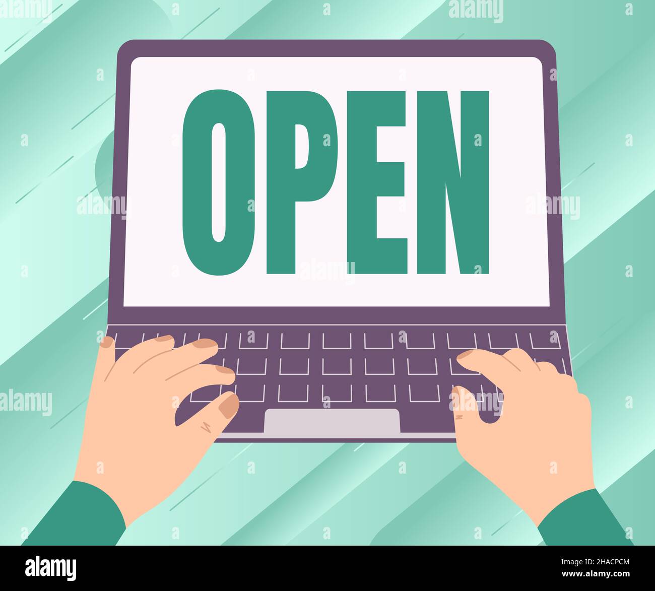 Conceptual display Open. Internet Concept New Beginning Business ...