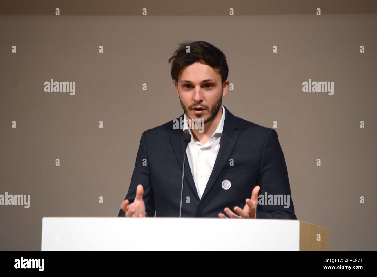 Nicolò Govoni, writer and activist Stock Photo - Alamy