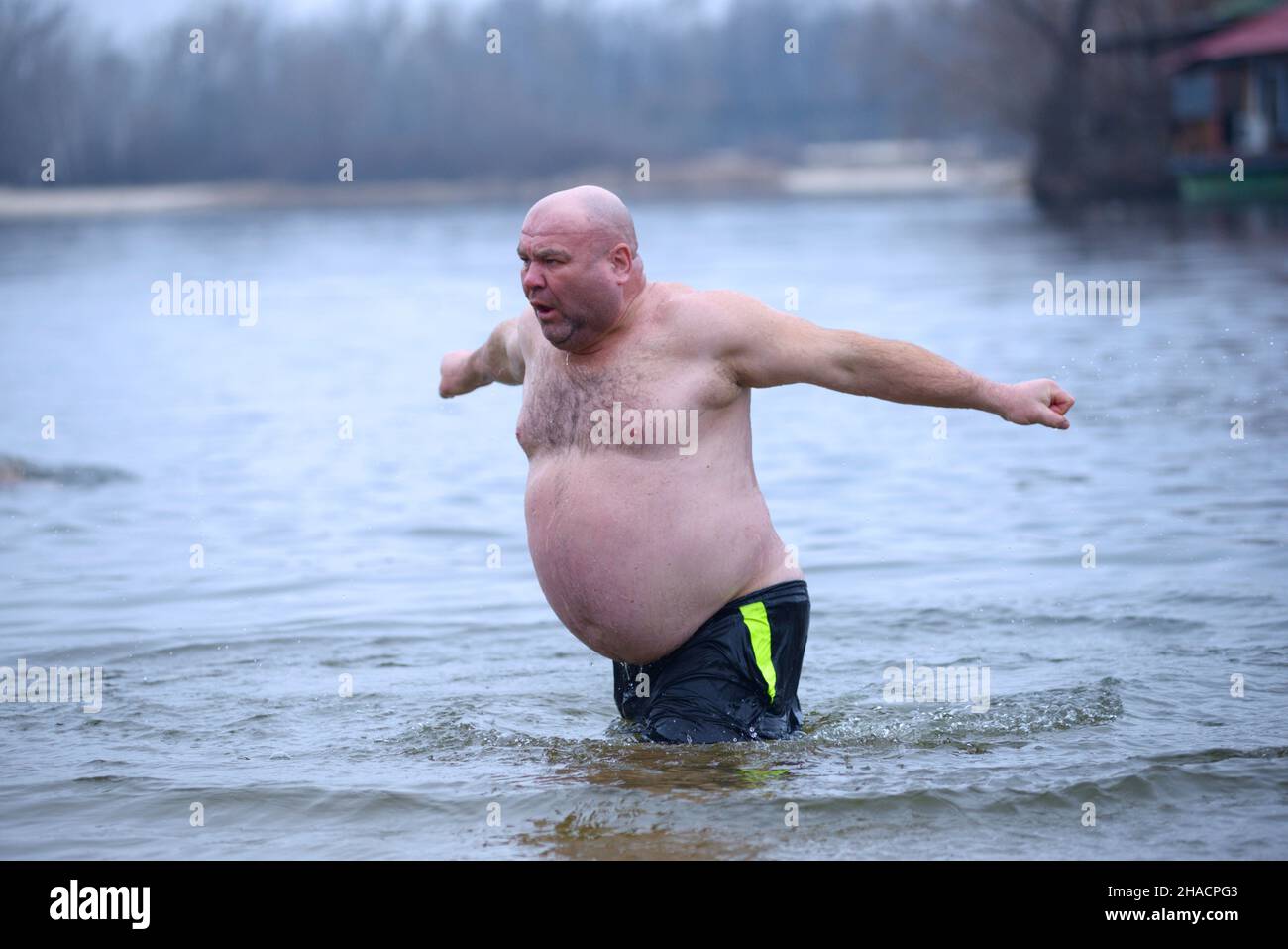Fat man in suit hi-res stock photography and images - Alamy