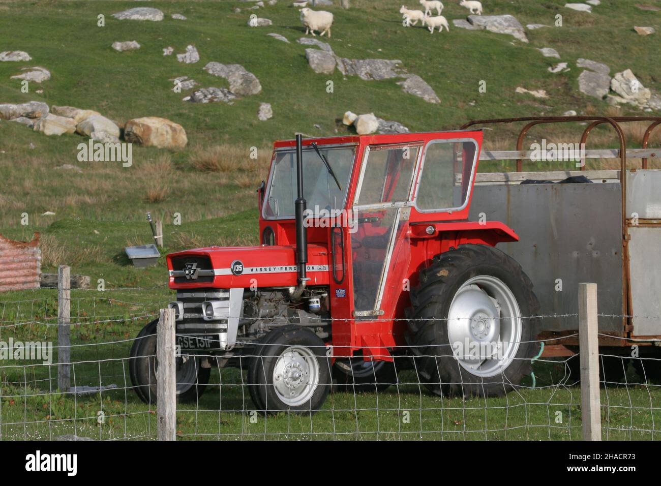 The Outer Hebrides are full of old tractors, still working, they even ...