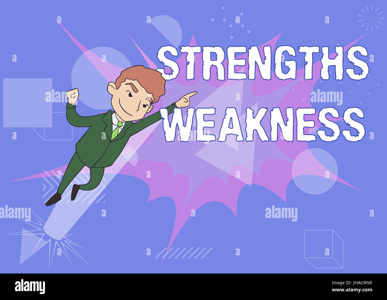 Inspiration showing sign Strengths Weakness. Business concept ...