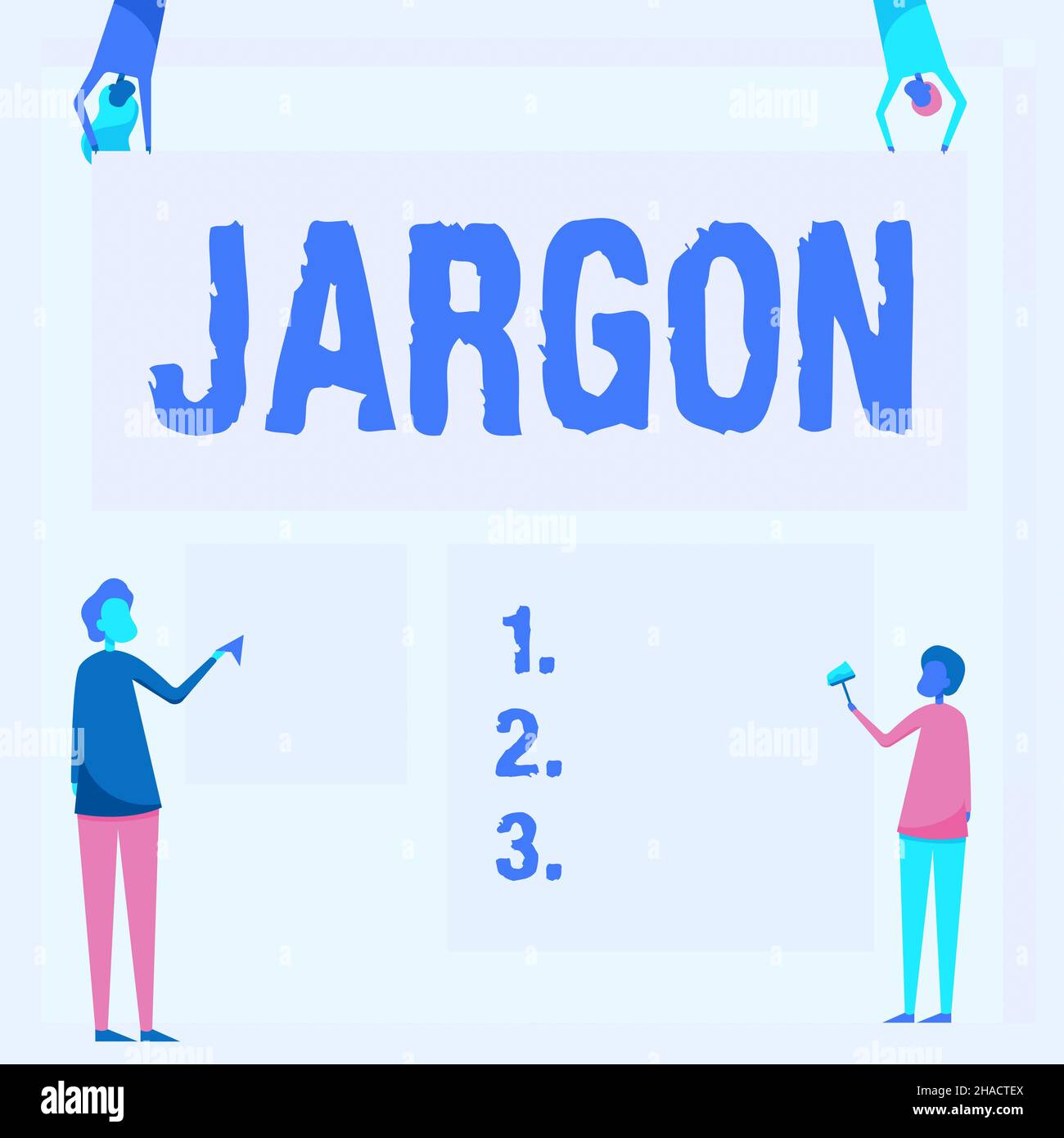 Hand writing sign Jargon. Conceptual photo special words or expressions ...