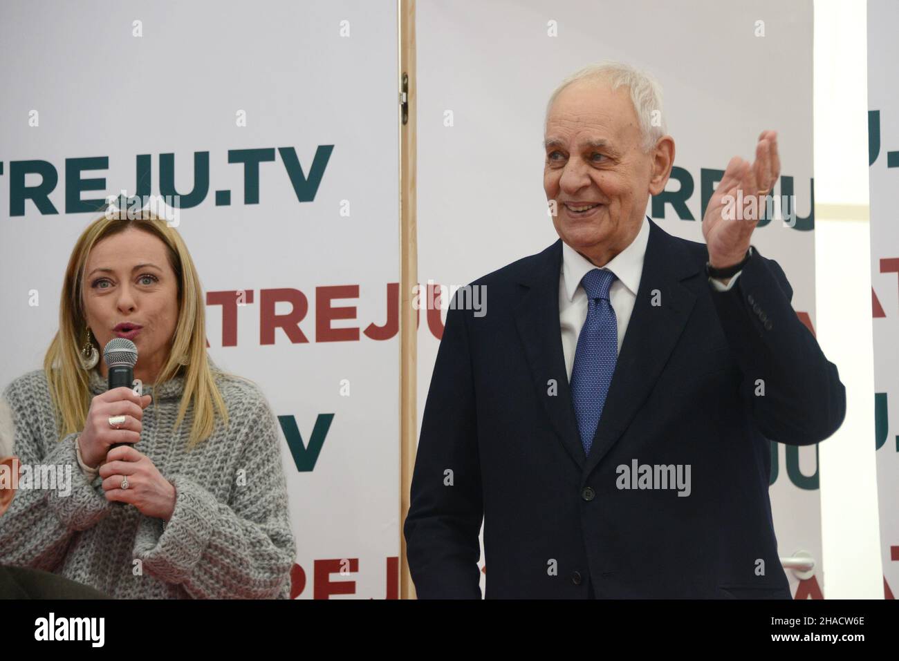 Giorgia Meloni (left), Marcello Pera (right Stock Photo - Alamy