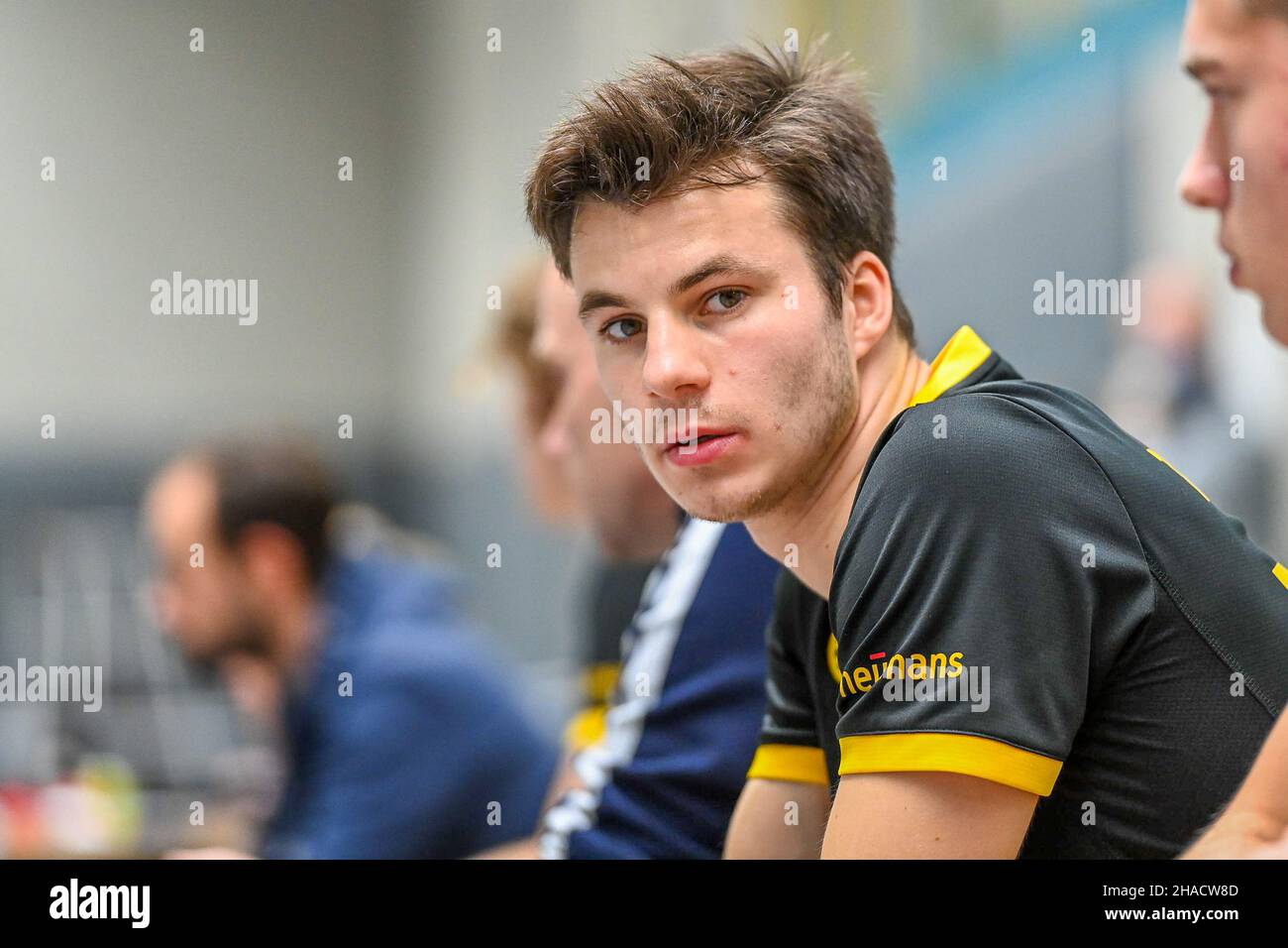 DELFT, 12-12–2021, TUDelft Sportcentrum, Hoofdklasse Heren Zaal ...