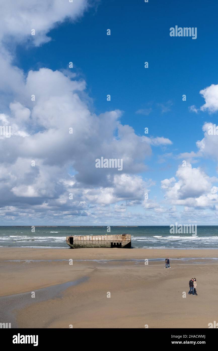 France, Normandy, on 2020-10-11. Illustration of daily life in Normandy ...