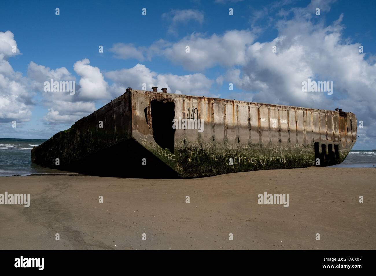 France, Normandy, on 2020-10-11. Illustration of daily life in Normandy ...
