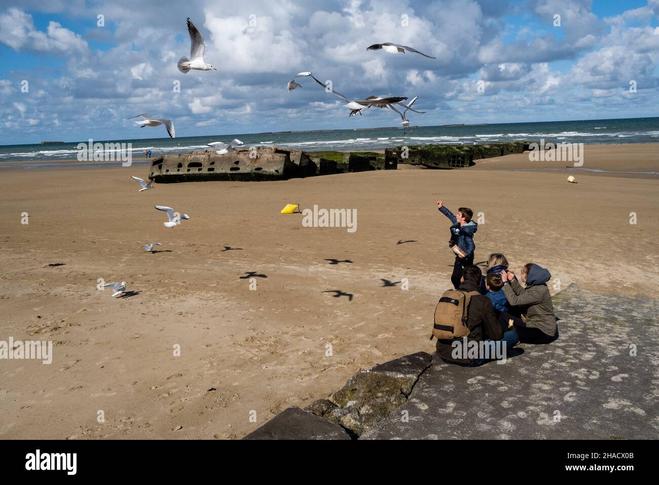 France, Normandy, on 2020-10-11. Illustration of daily life in Normandy ...