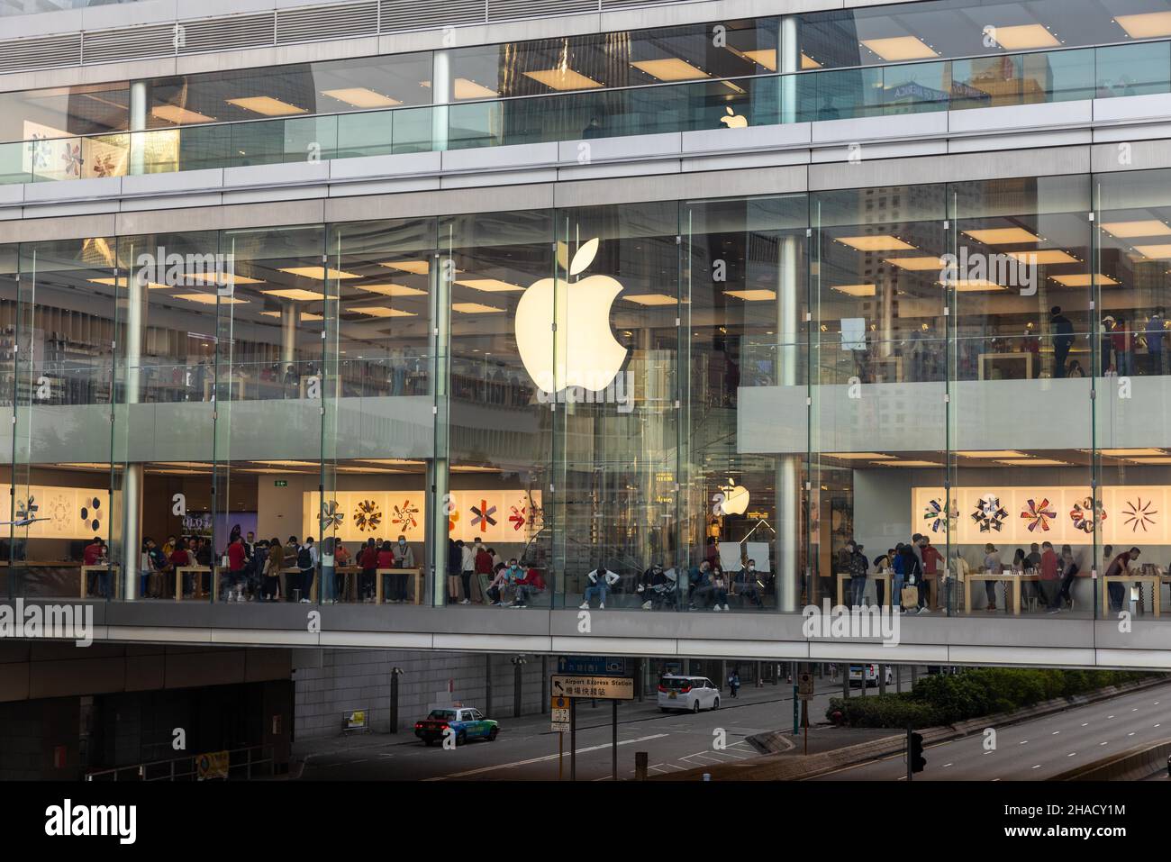 Apple Flagship Store, in Hong Kong Hong Kong, S.A.R. Hong Kong ...