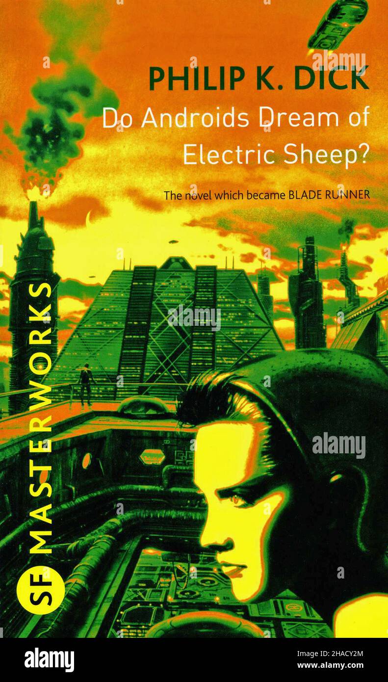 Book cover "Do Androids Dream of Electric Sheep?" by Philip K. Dick ...
