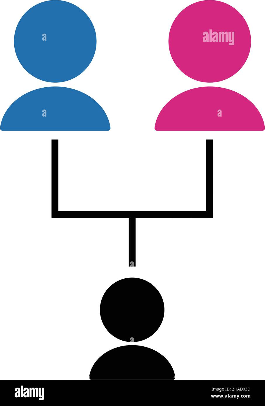 Ideal for expressing a family line Stock Vector Image & Art - Alamy