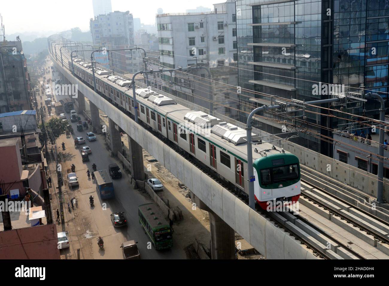 Dhaka metro rail project hi-res stock photography and images - Alamy