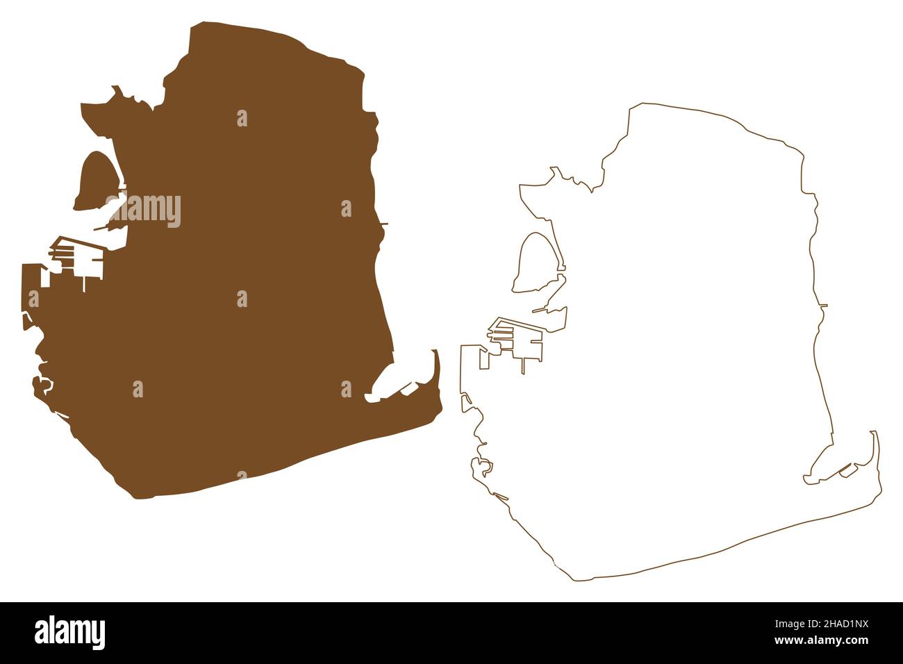 Portsea island (United Kingdom of Great Britain and Northern Ireland ...