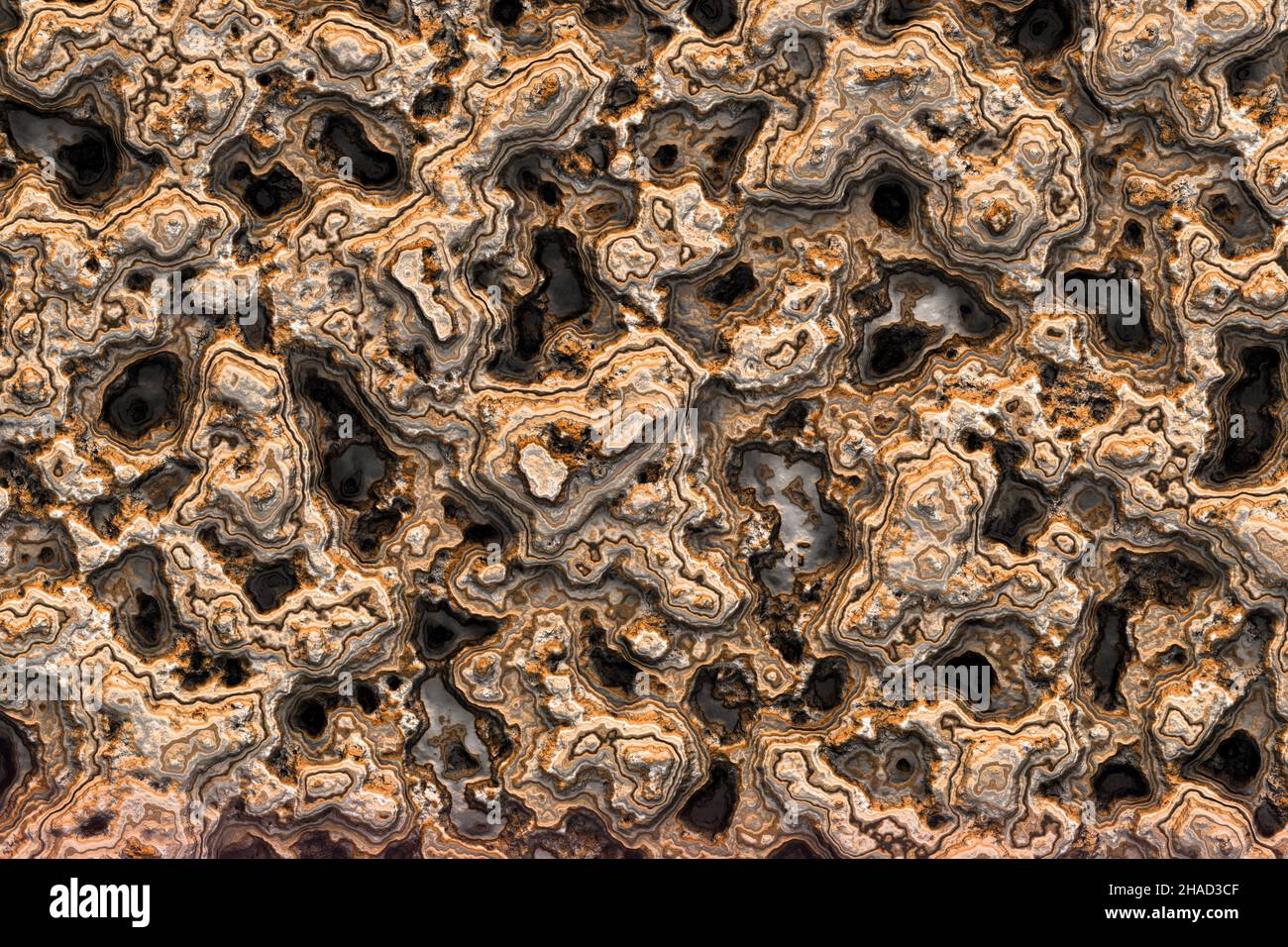 artistic orange multi layered mineral digital graphic texture or ...