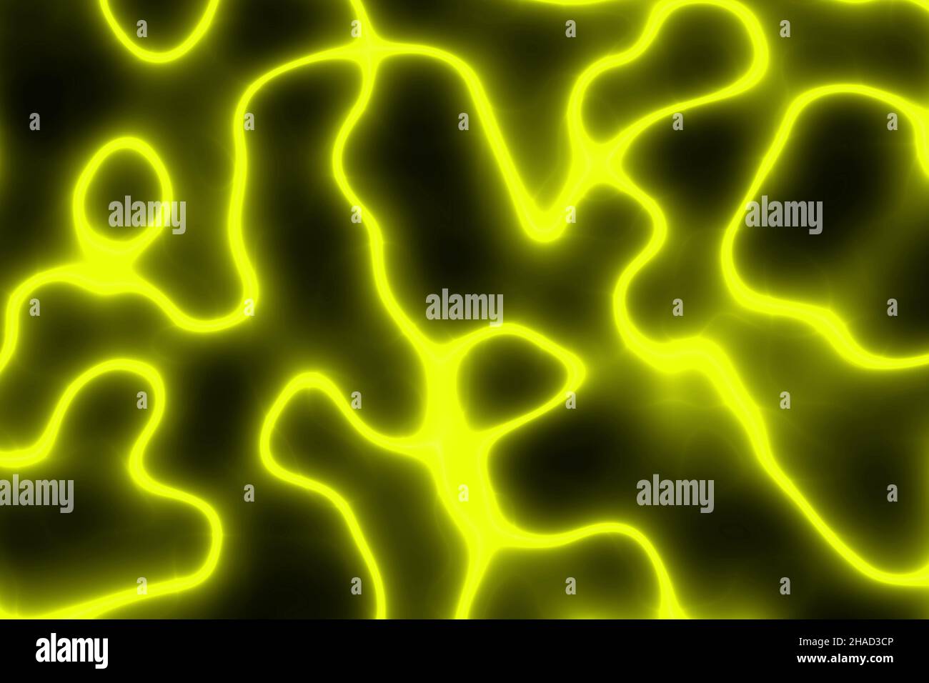 artistic yellow phosphorescent energetic computer graphic background ...
