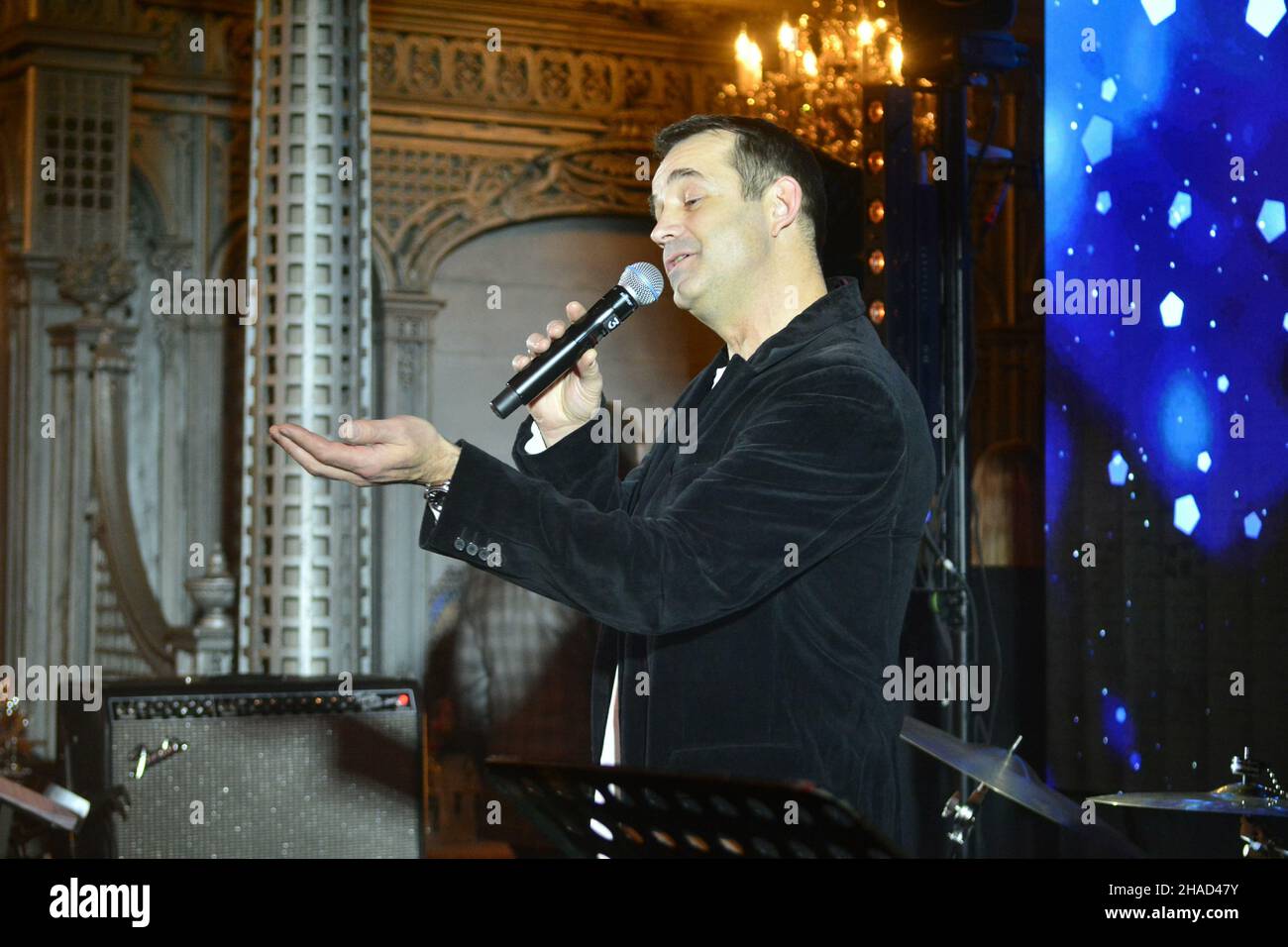 Ceremony of presenting the 'Star in the palm' charity award,Restaurant ...