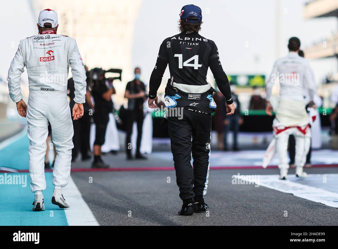 Abu Dhabi, Abu Dhabi. 12th Dec, 2021. Fernando Alonso (ESP) Alpine F1 ...