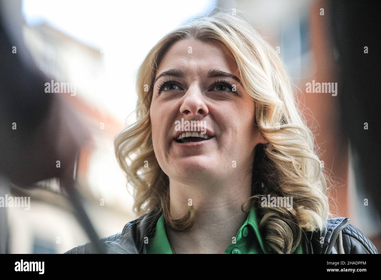 London, UK. 12th Dec, 2021. Dehenna Davison, MP, Conservative Party ...