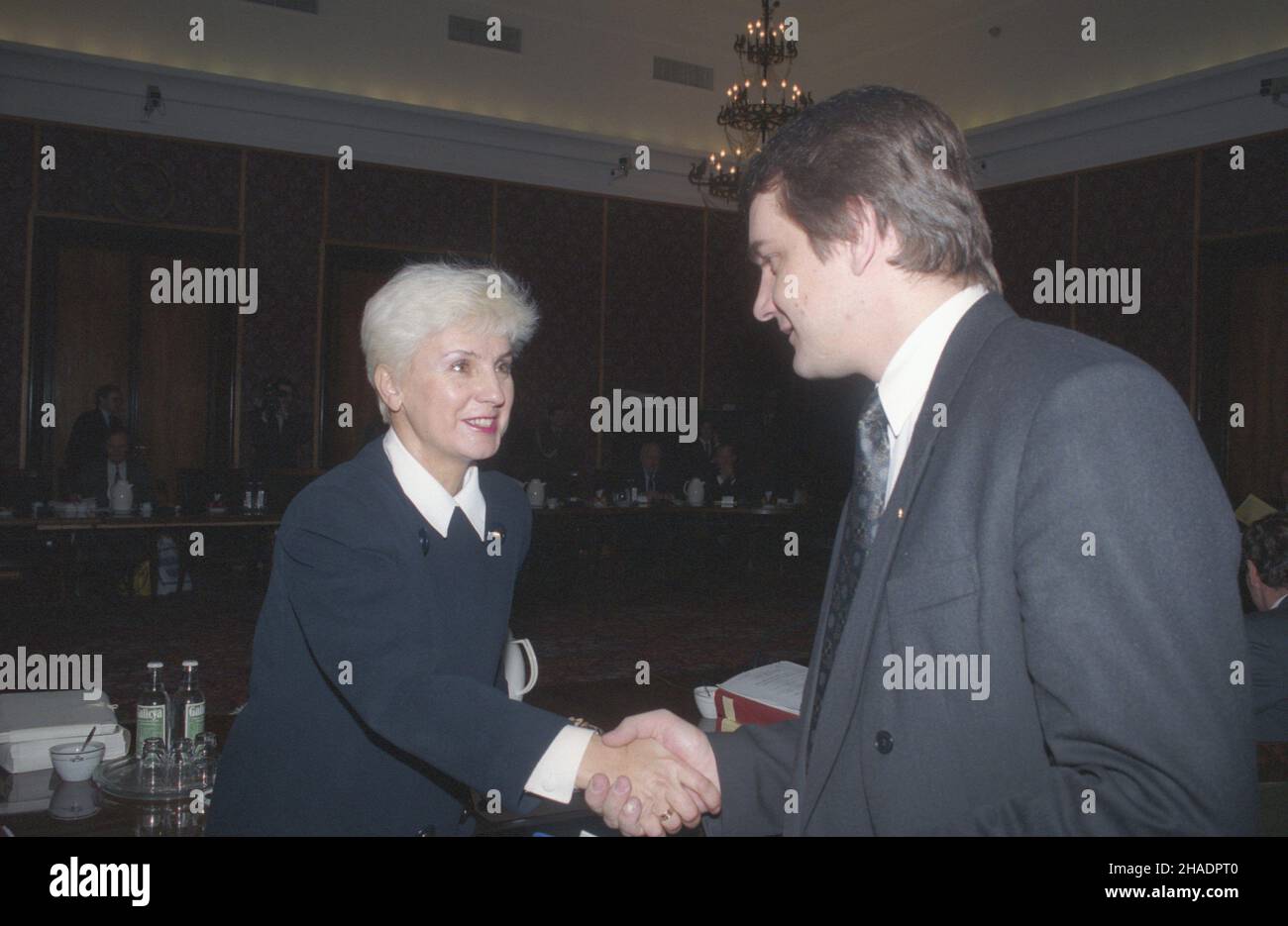 Minister gospodarki przestrzennej i budownictwa hi-res stock ...