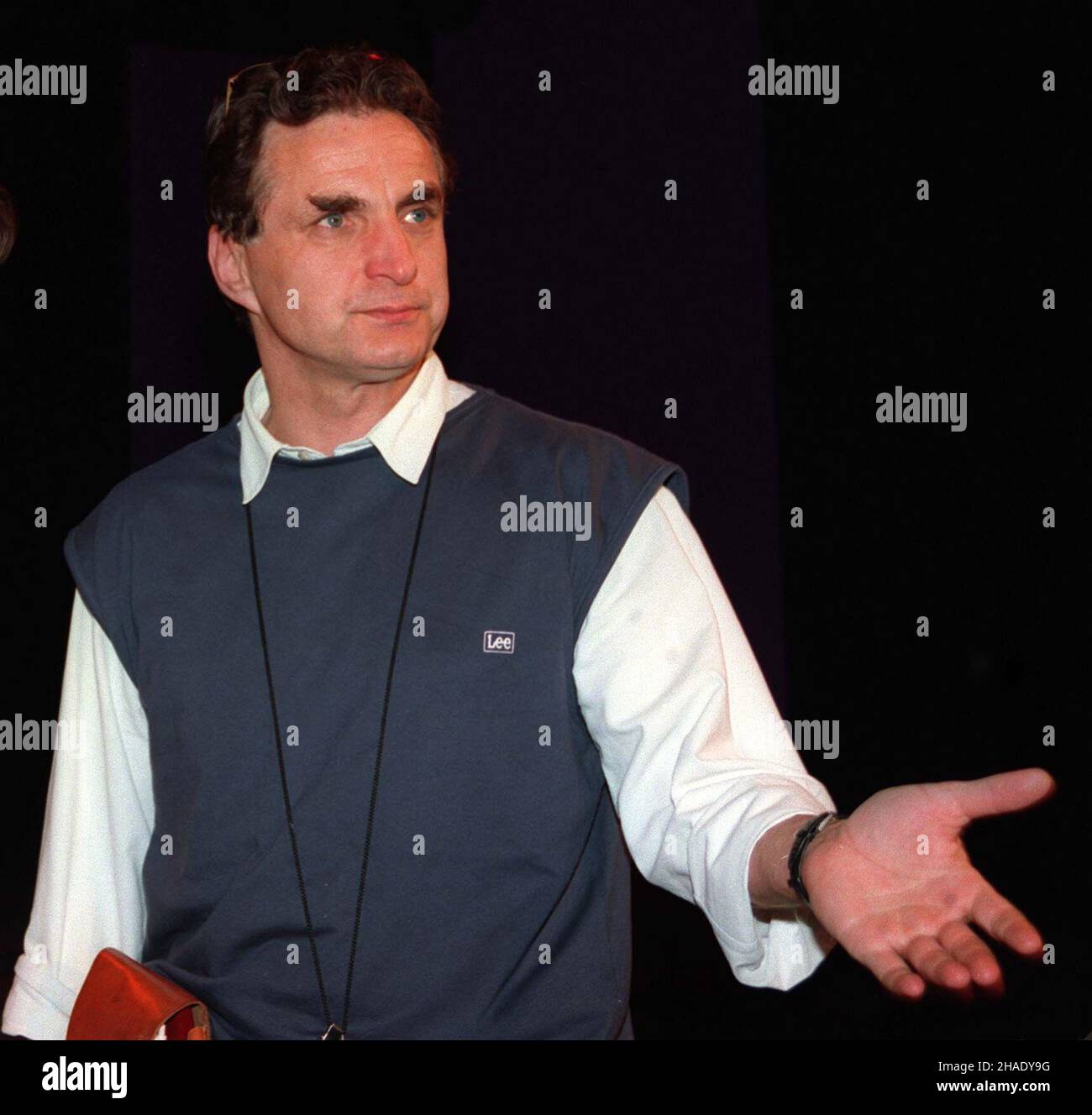 Opole, 23.06.1994. Dyrygent Zbigniew Górny. (mr) PAP/Krzysztof ...