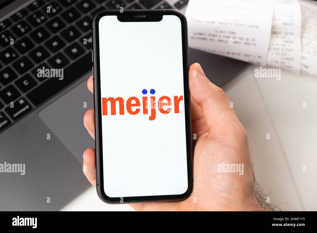 Meijer logo hi-res stock photography and images - Alamy