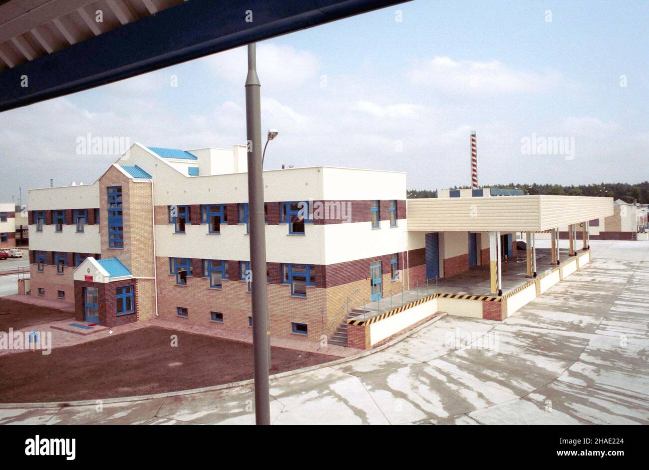 Œwiecko, 11.07.1995. Odprawa celna w Œwiecku. Przejœcie graniczne ...